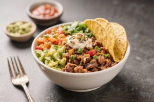 High Protein Beef Taco Power Bowls – A Satisfying, Meal-Prep Friendly ...